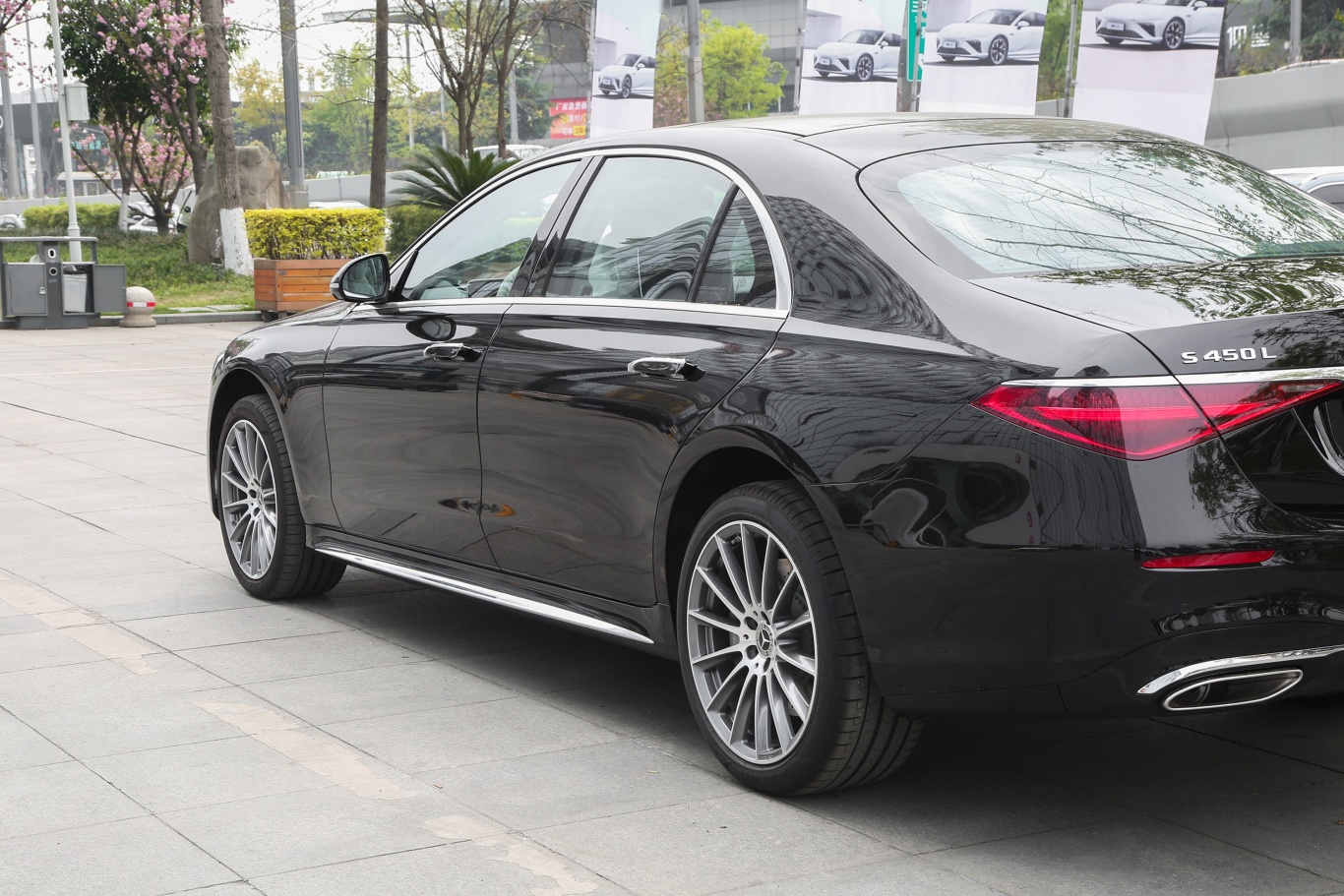 【奔驰S级改款 S 450 L 4MATIC外观细节图片-汽车图片大全】-易车