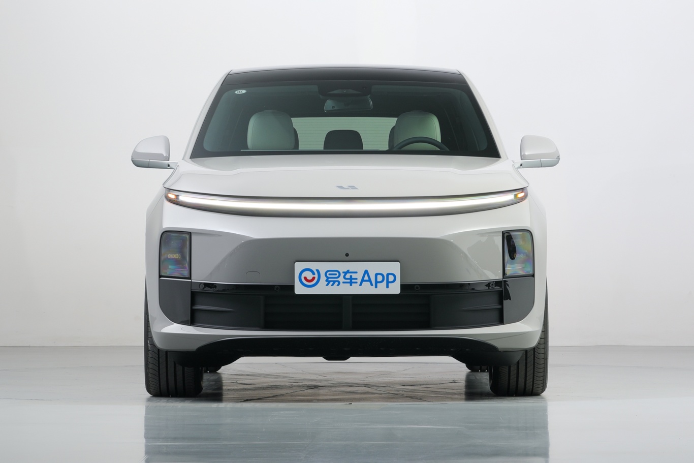 【理想L6L6 Pro正前水平图片-汽车图片大全】-易车