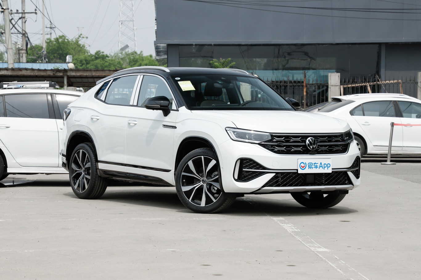 【探岳X380TSI 四驱旗舰智慧版侧前45度车头向右水平图片-汽车图片大全】-易车