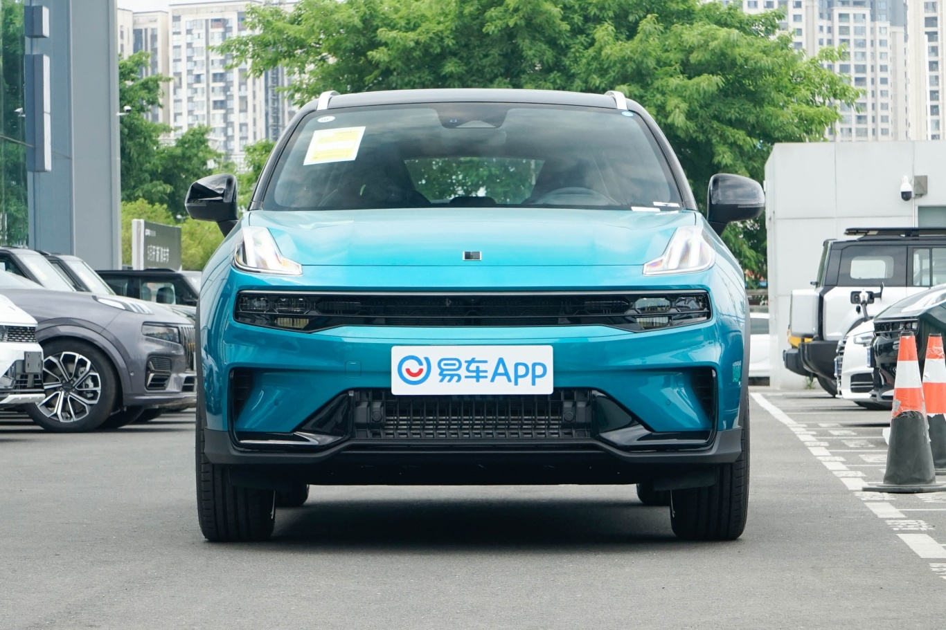 【领克06Remix 1.5T 劲Halo正前水平图片-汽车图片大全】-易车