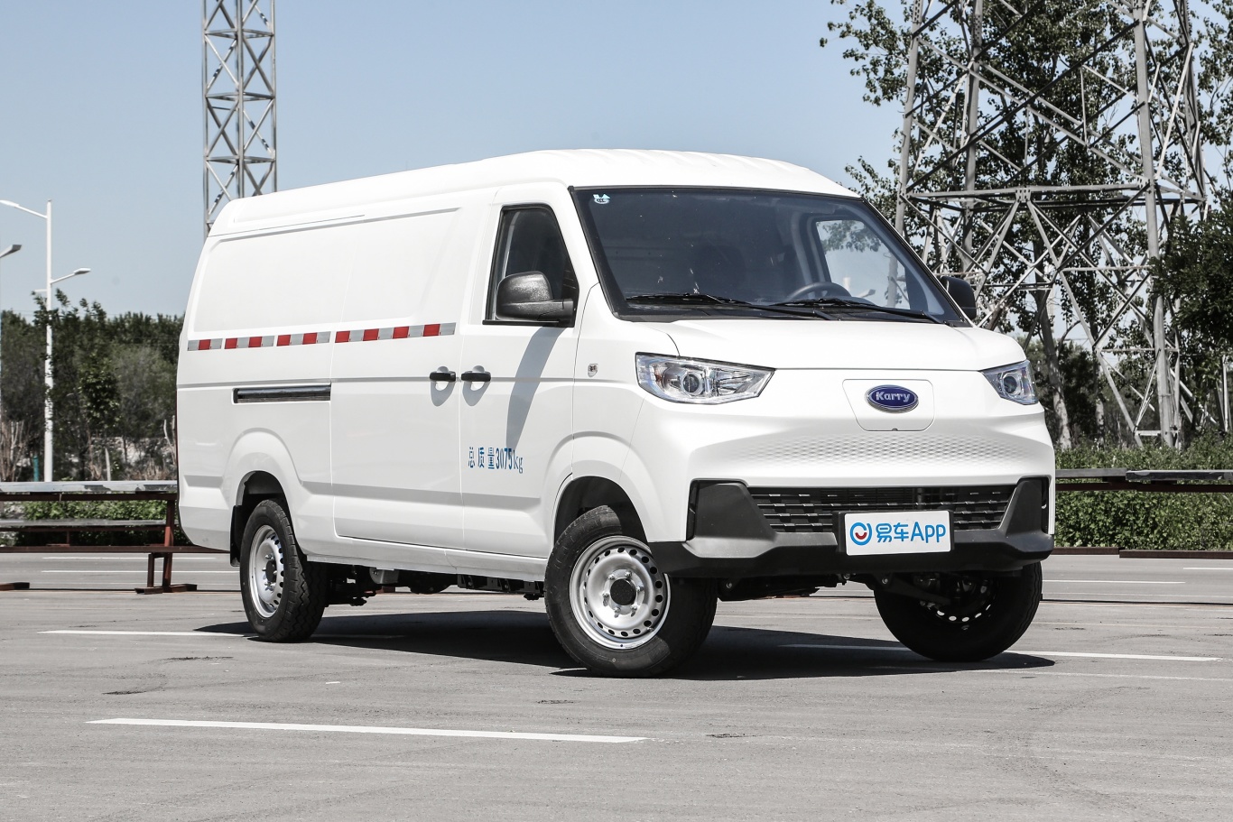 【江豚江豚E7 310km 致富版侧前45度车头向右水平图片-汽车图片大全】-易车