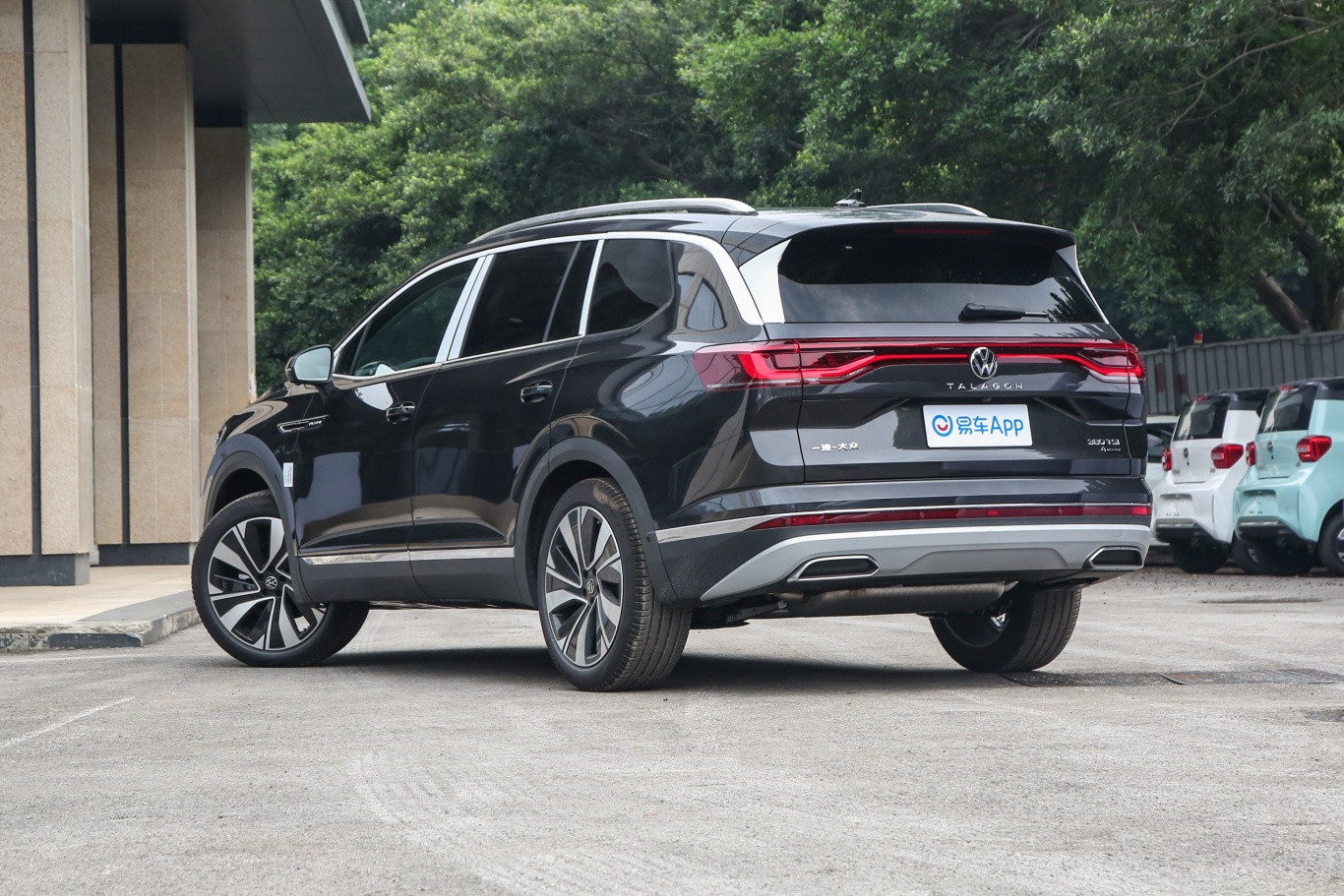 【揽境众享款 380TSI 四驱豪华佳境版Pro 6座侧后45度车头向左水平图片-汽车图片大全】-易车