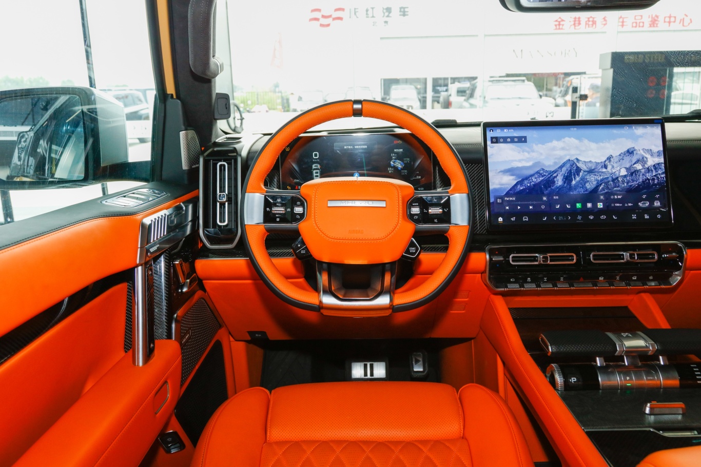 【猛士917增程版 161km 蛟龙战甲驾驶位区域图片-汽车图片大全】-易车