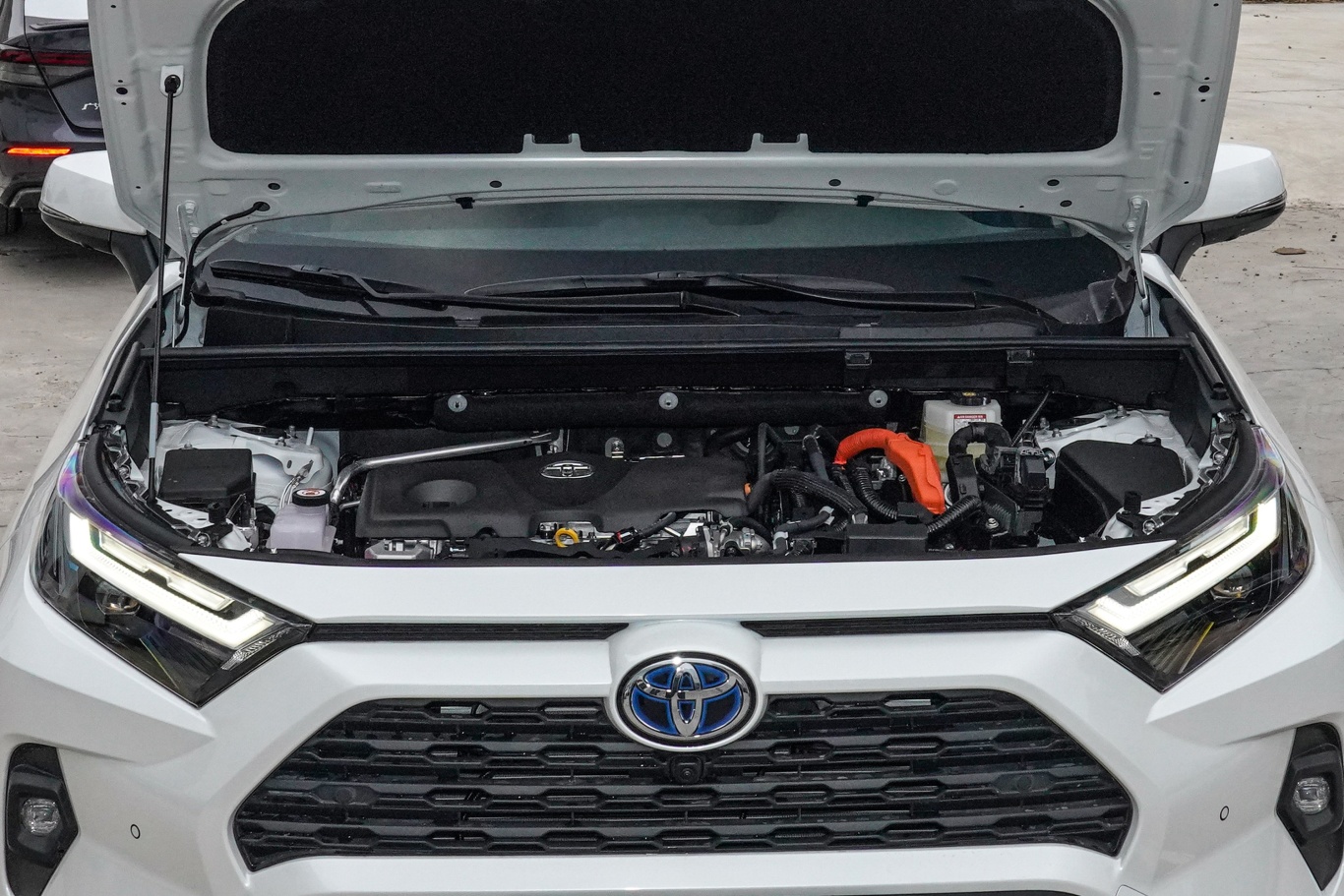 【RAV4荣放双擎 2.5L 四驱精英PLUS版前舱整体图片-汽车图片大全】-易车