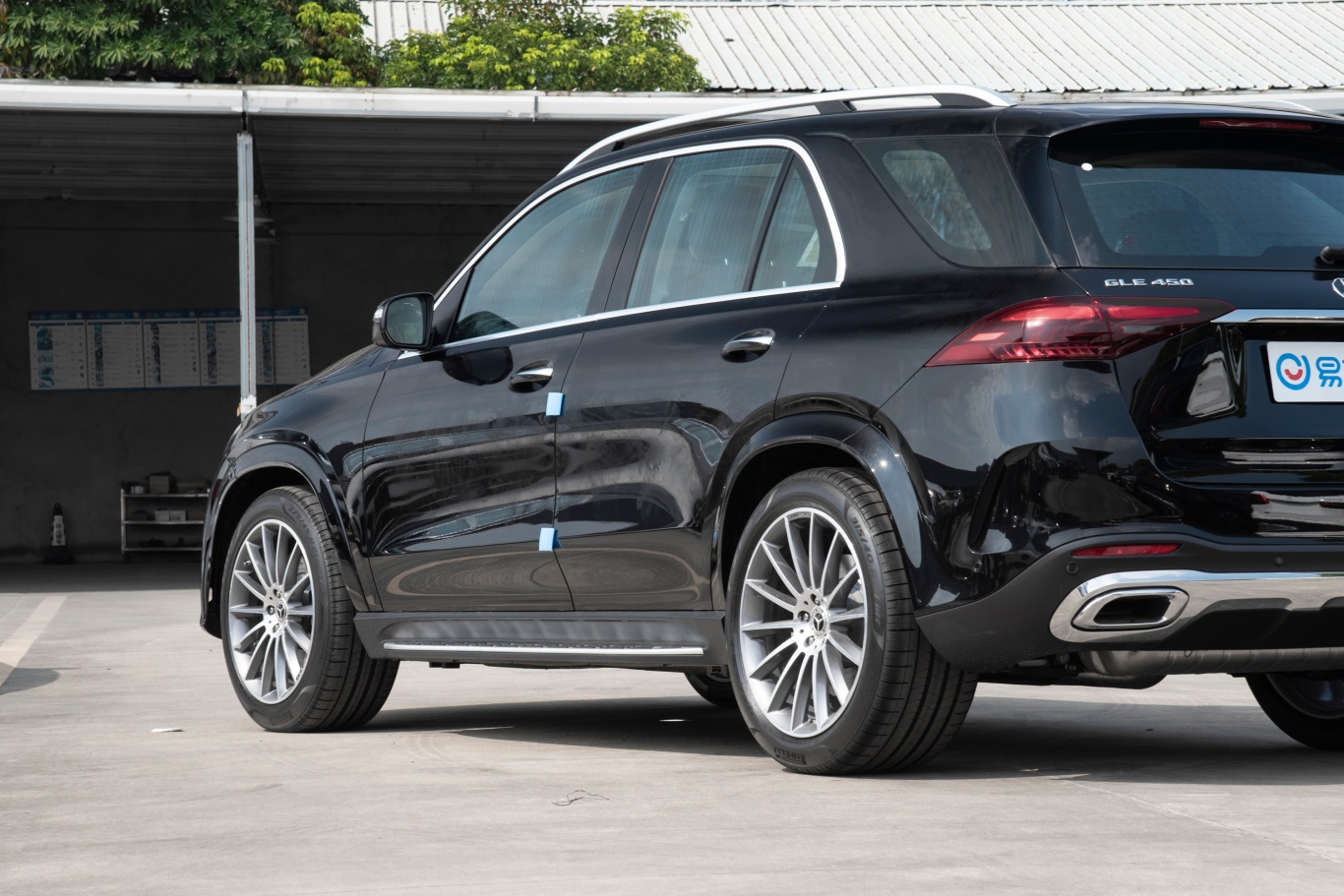 【奔驰GLE(进口)GLE 450 4MATIC 豪华型外观细节图片-汽车图片大全】-易车