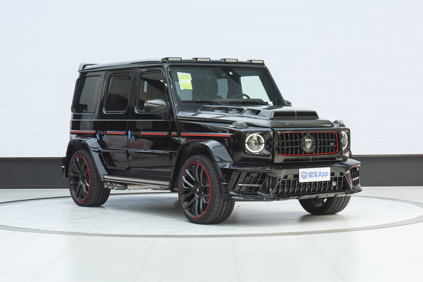 【LUMMA G 骑士3.0T G650R 柴油侧前45度车头向右水平图片-汽车图片大全】-易车