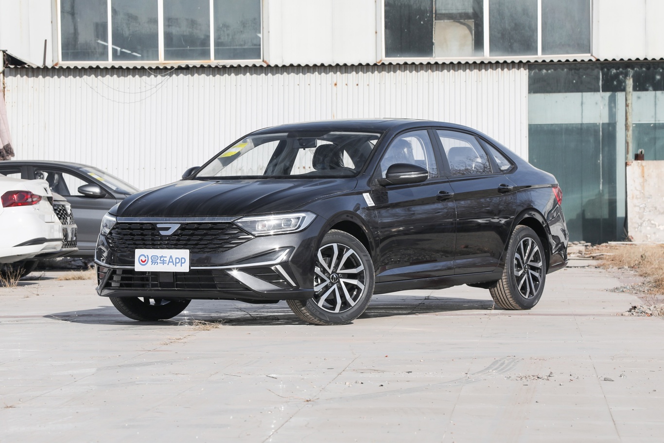 【捷达VA71.4T 先到先得版侧前45度车头向左水平图片-汽车图片大全】-易车