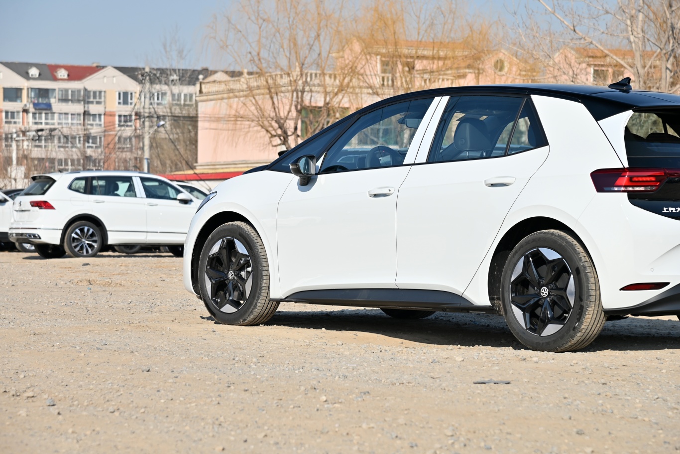 【大众ID.3聪明款 451km 纯净智享版外观细节图片-汽车图片大全】-易车