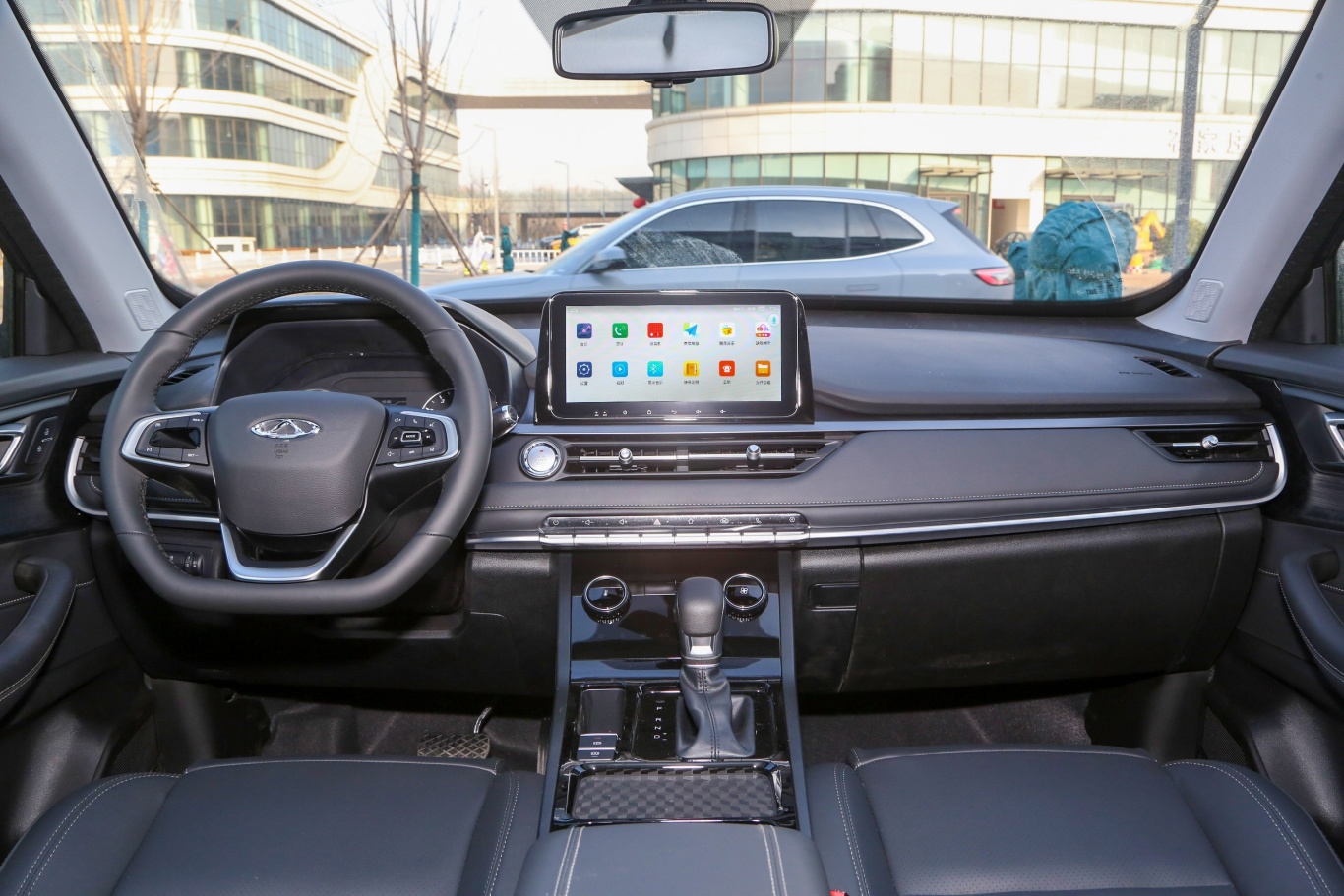 【瑞虎5x1.5L CVT卓越版中控台整体图片-汽车图片大全】-易车