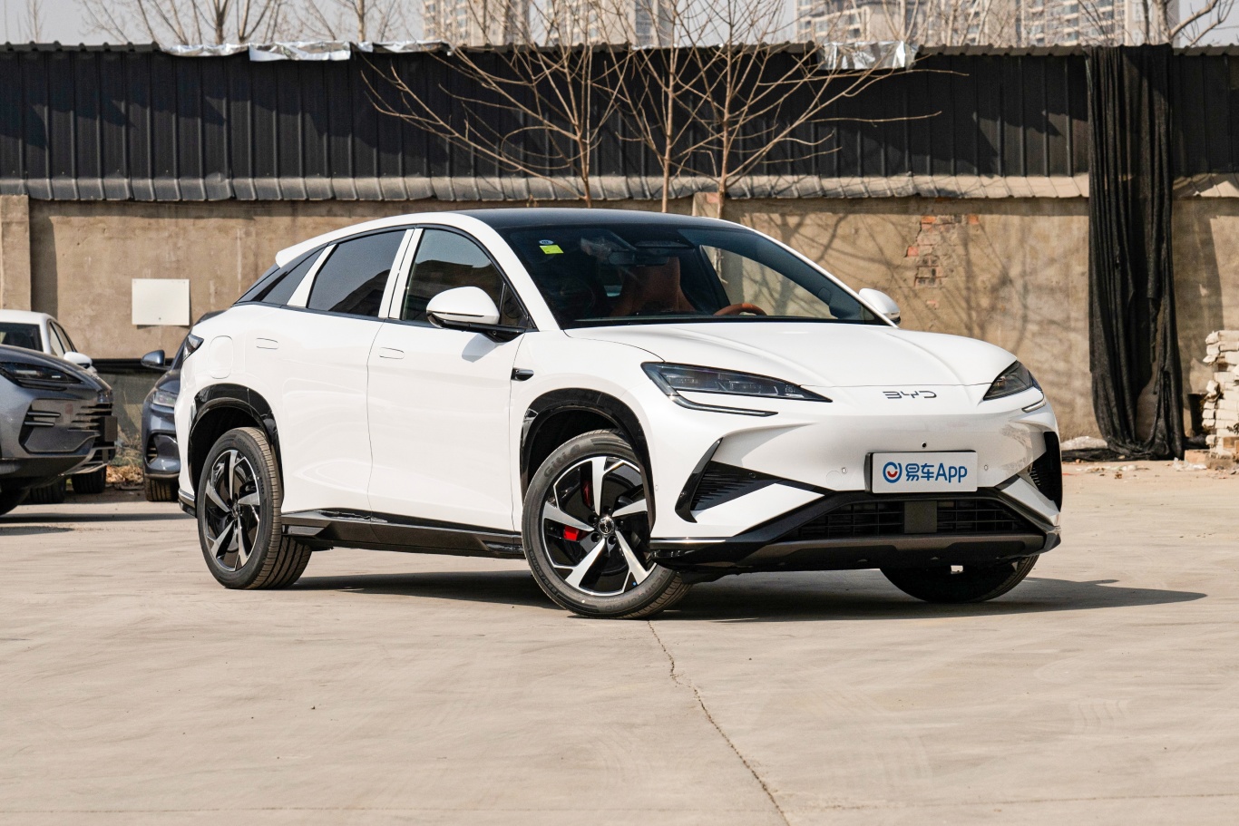 【海狮07EV智驾版 610km 后驱智航版侧前45度车头向右水平图片-汽车图片大全】-易车