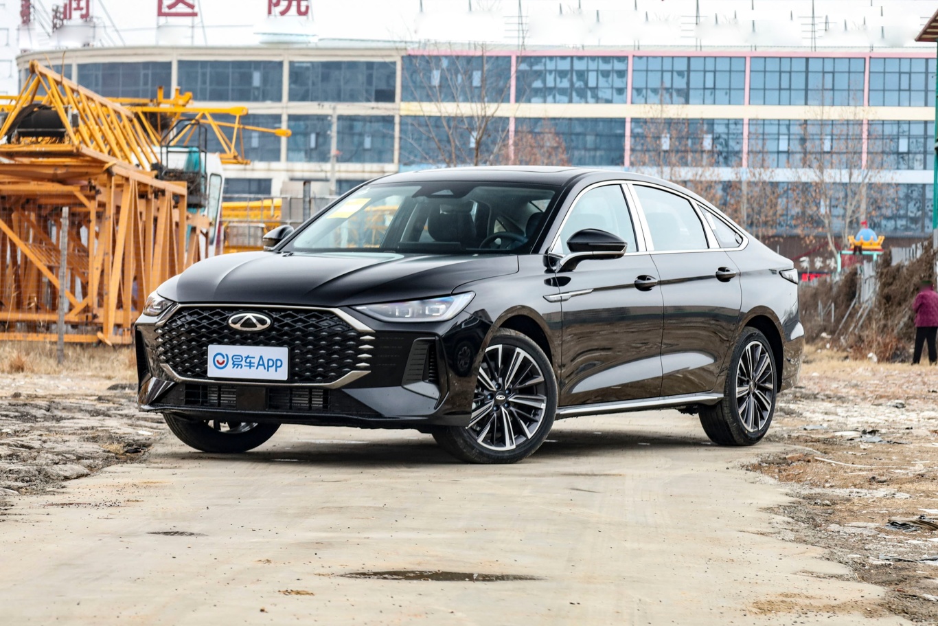 【艾瑞泽8 PRO1.6T 舒适型侧前45度车头向左水平图片-汽车图片大全】-易车