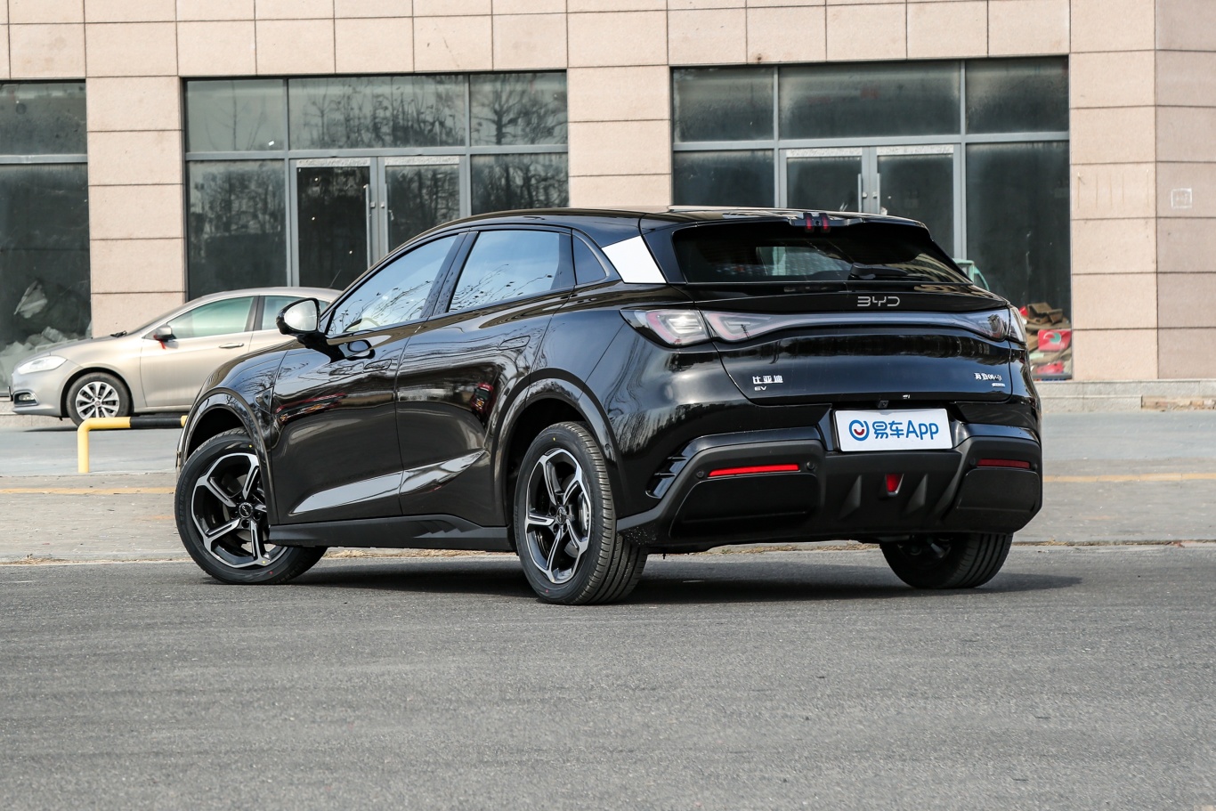 【海豹06GT智驾版 505km 后驱海浪版侧后45度车头向左水平图片-汽车图片大全】-易车