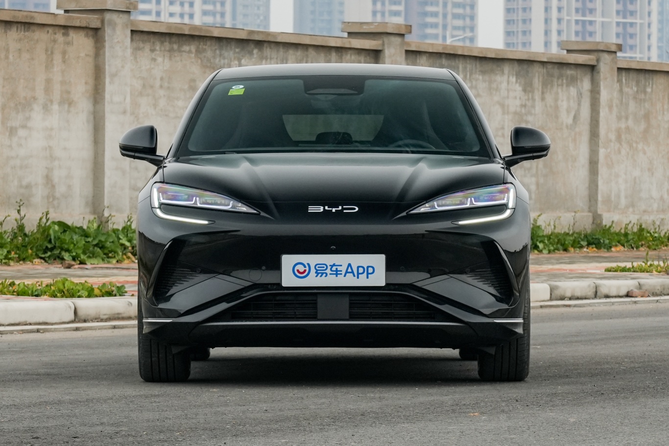 【海狮07EV智驾版 610km 后驱智航版正前水平图片-汽车图片大全】-易车