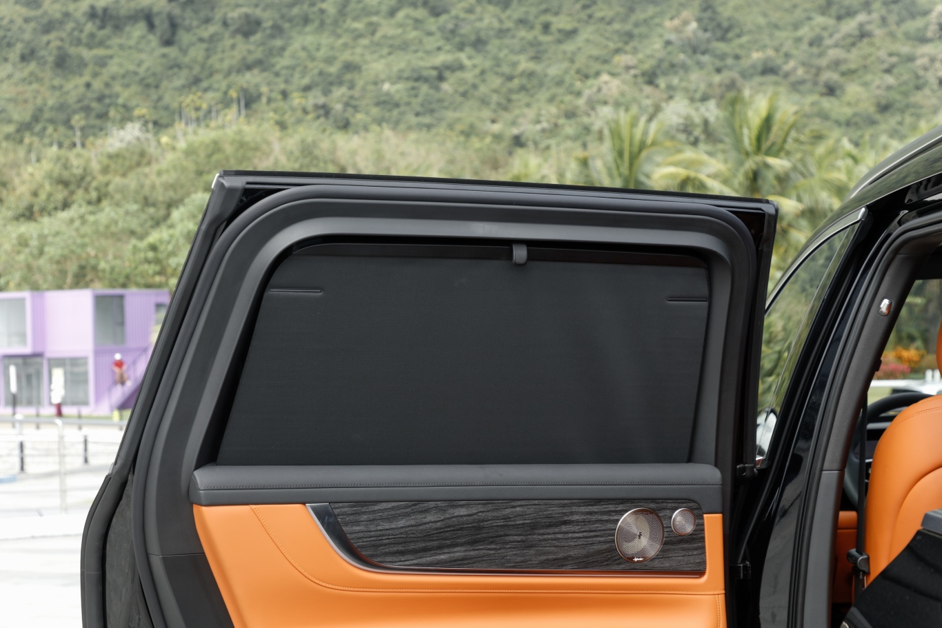 【问界M9增程版 266km Ultra 6座后排侧窗遮阳帘图片-汽车图片大全】-易车