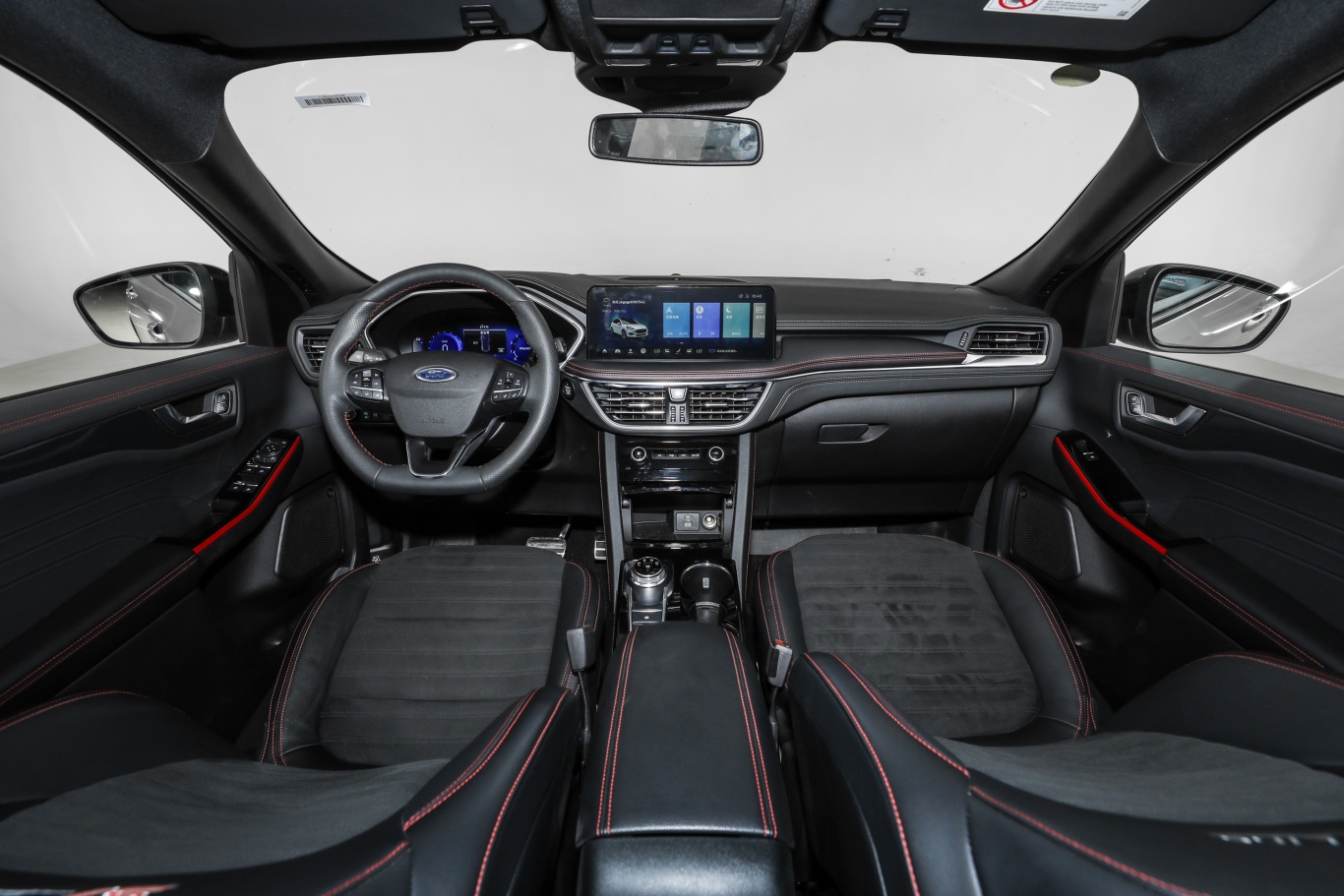 【锐际EcoBoost 245 四驱纵享款 ST-Line Pro内饰全景正拍图片-汽车图片大全】-易车