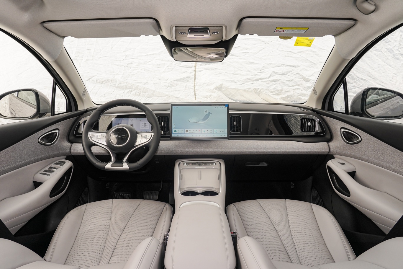 【海狮05EV520km 智航版内饰全景正拍图片-汽车图片大全】-易车