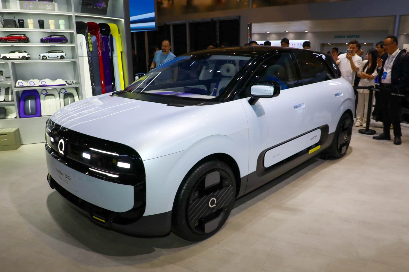 【奇瑞QQ5标准版外观图片-汽车图片大全】-易车