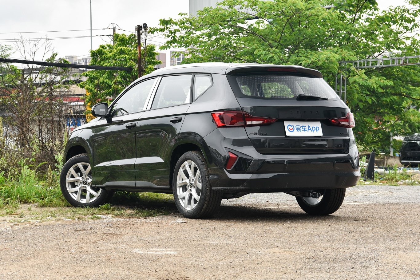 【捷达VS5280TSI 手动好运Plus版侧后45度车头向左水平图片-汽车图片大全】-易车