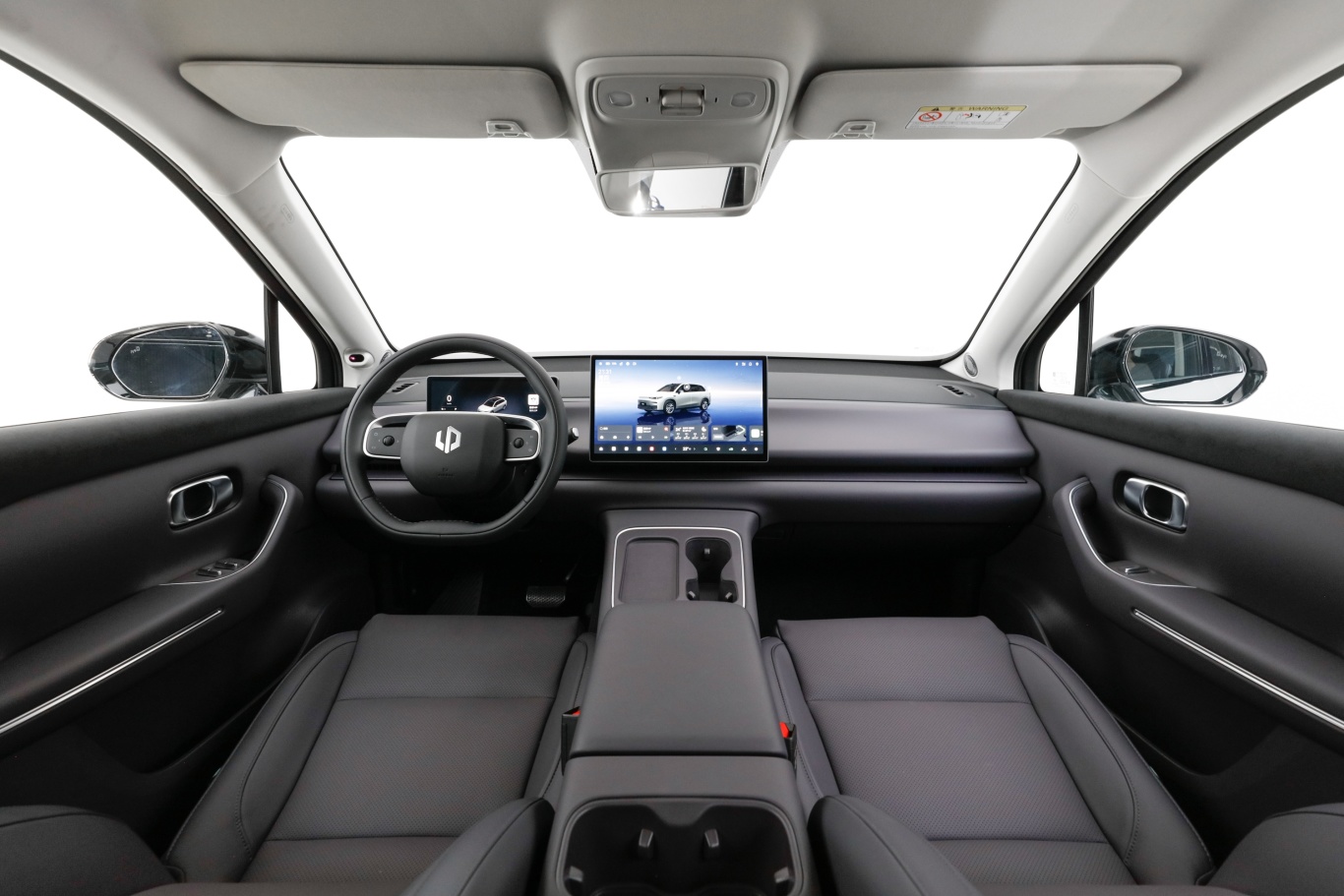 【零跑C10增程版 210km 210激光雷达版内饰全景正拍图片-汽车图片大全】-易车