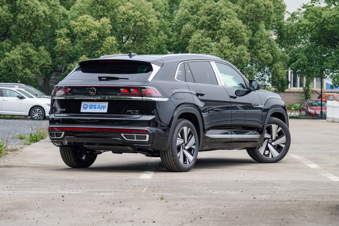 【途昂途昂X 380TSI 出众版侧后45度车头向右水平图片-汽车图片大全】-易车