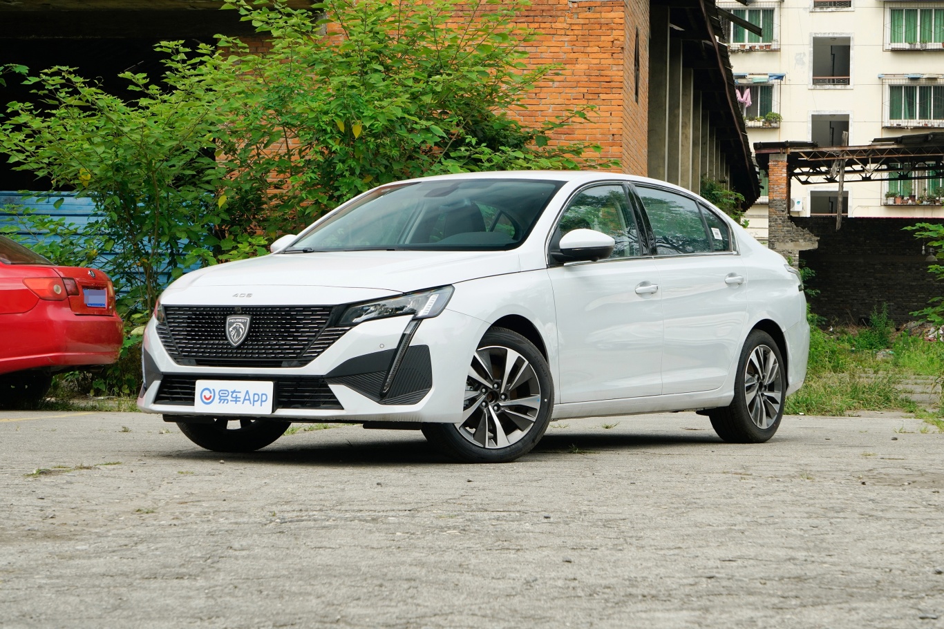 【标致408龘龘款 360THP 拉图版侧前45度车头向左水平图片-汽车图片大全】-易车