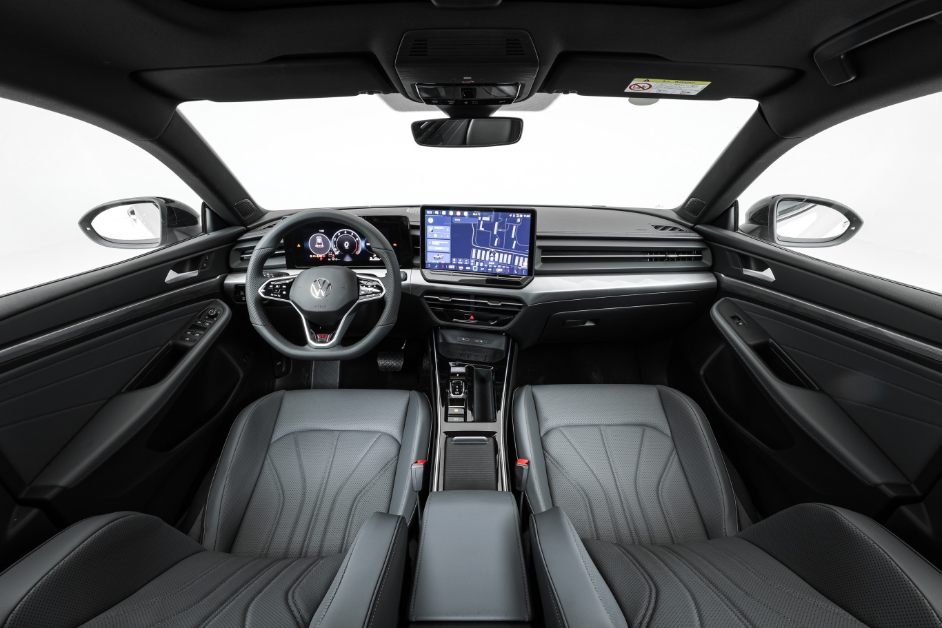 【凌渡凌渡L GTS 380TSI 凌风百万纪念版内饰全景正拍图片-汽车图片大全】-易车